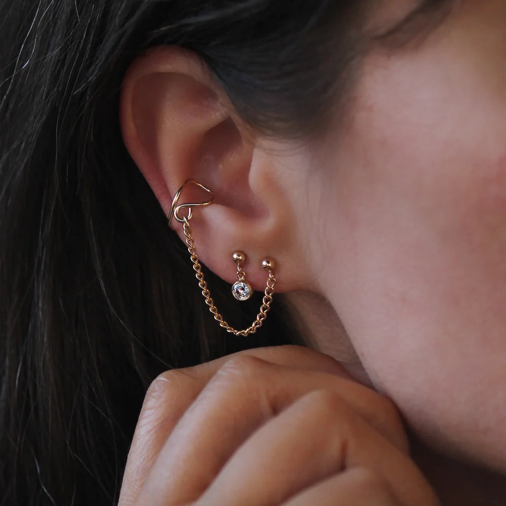 Leah Yard Flourish Ear Cuff – Corktown Jewellery