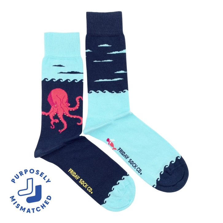 Friday Sock Co. Kraken & Ship Men's Socks – Corktown Jewellery
